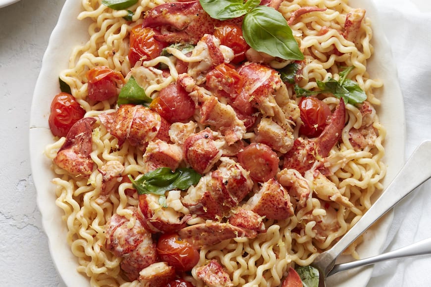 Summer Lobster Pasta - What's Gaby Cooking