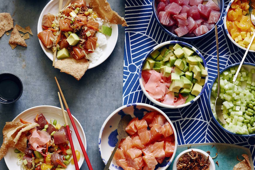 DIY Poke Bowls - What's Gaby Cooking
